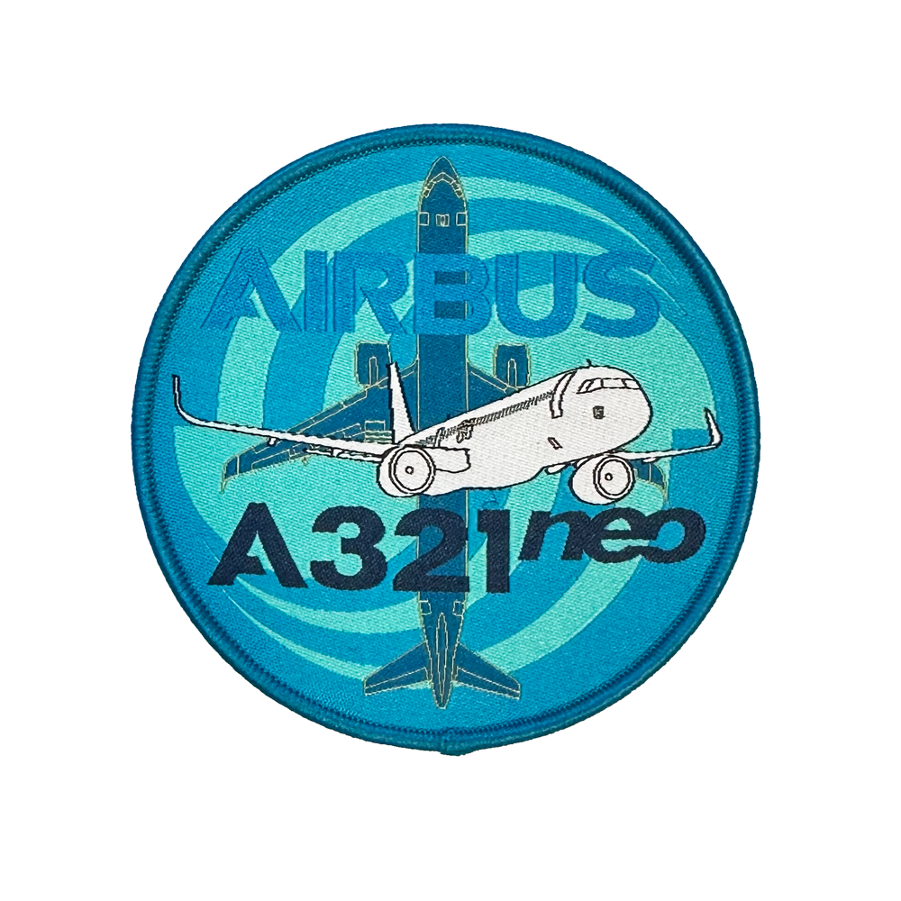 Patch Airbus A321 NEO (round) – Gone Flying Store