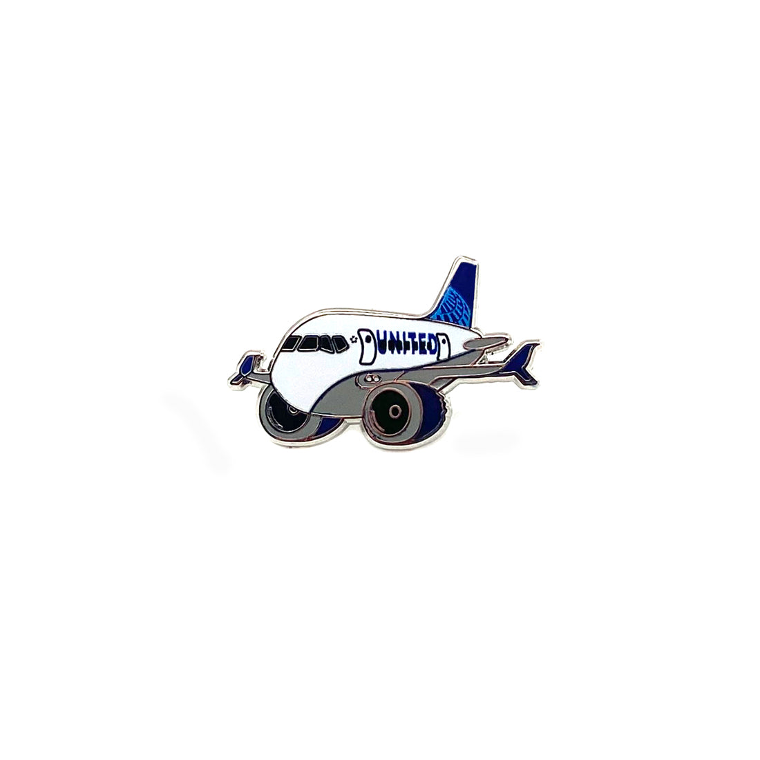Pin Chubby Plane United Airlines Boeing 737 MAX B737 – Gone Flying Store