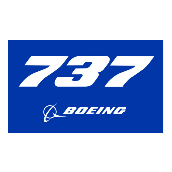 Sticker Boeing classic style Boeing 737 – Gone Flying Store