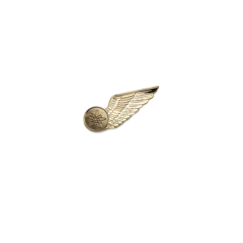 Cabin Crew Wings Pin EDELWEISS AIR airlines Logo (Half Wing Pin) – Gone ...