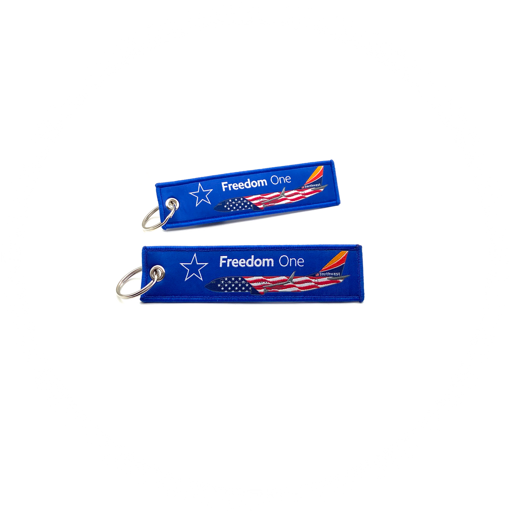 Keyring SWA Southwest Airlines *FREEDOM ONE* Boeing 737 – Gone Flying Store