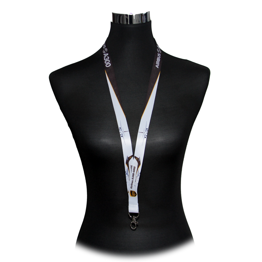 Lanyard UPS Airbus A300-600 (white/brown) – Gone Flying Store