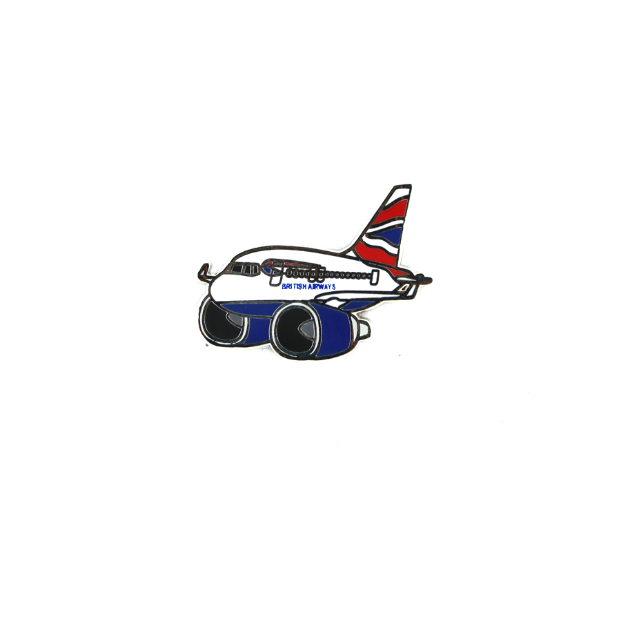 Pin British Airways BA Airbus A320 "chubby plane" – Gone Flying Store