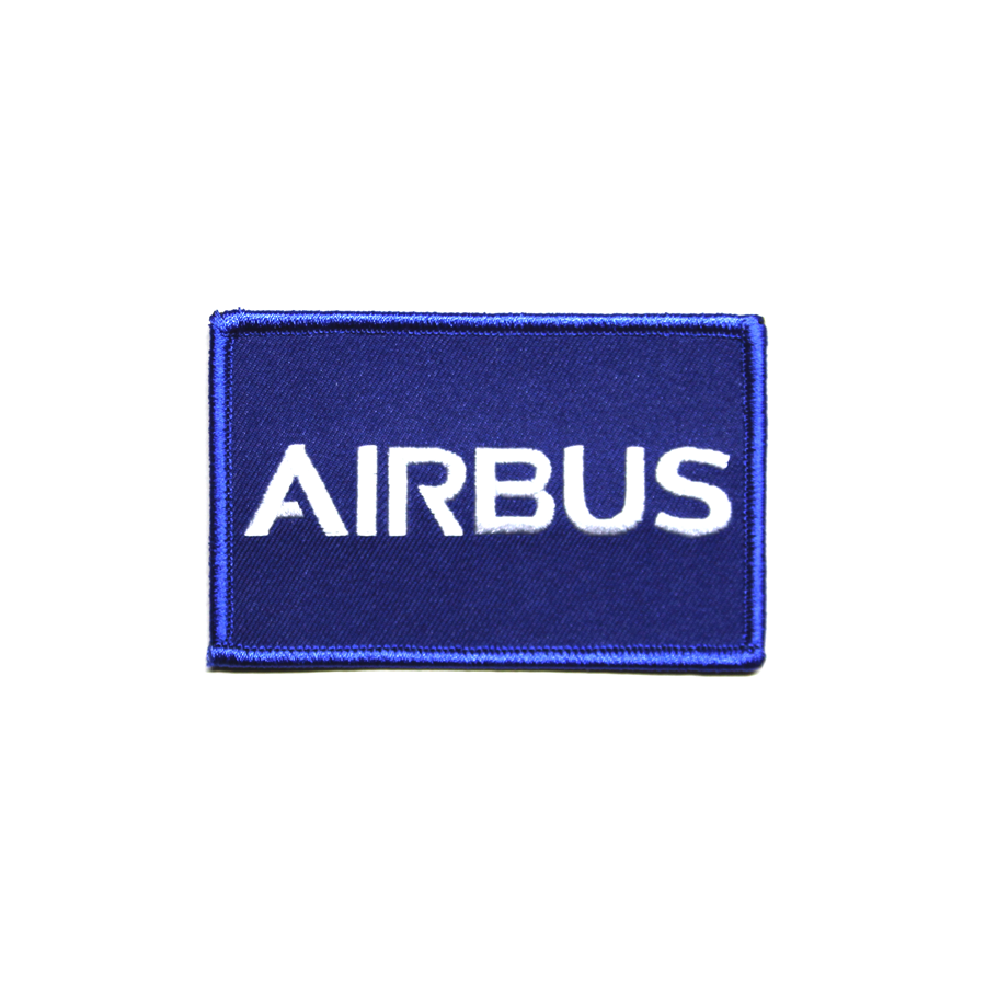 Patch Airbus blue/rectangle (new logo) – Gone Flying Store