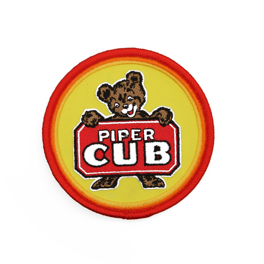 Patch Piper J-3 Cub Bear Logo – Gone Flying Store